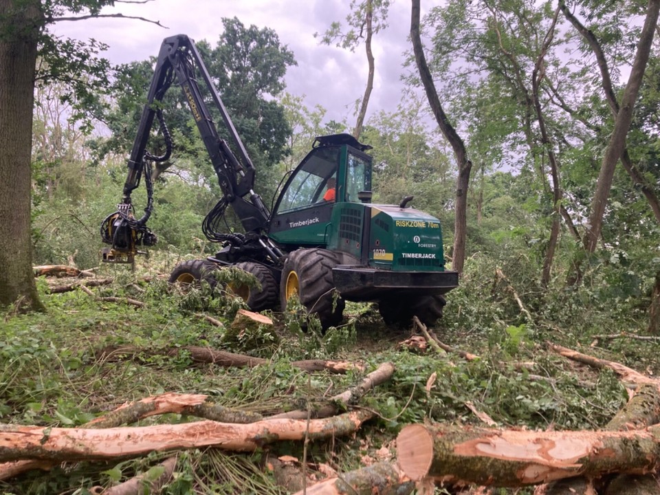 Timberjack 1070 forestry harvester | eBay UK