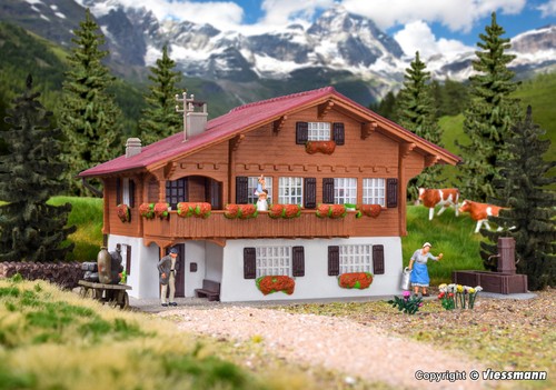 Kibri 38805 Ho Scale Alpine Chalet of Brienz Village | eBay