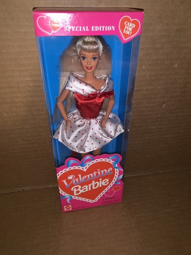 Vintage 1995 Mattel Valentine Barbie Doll New In Box | eBay