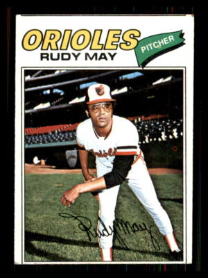 1977 Baseball Topps Rudy May Baltimore Orioles #56 | eBay