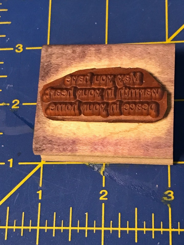 Choose one Stampin' Up Rubber Stamp-Sayings, Words, Used, See Listing ...