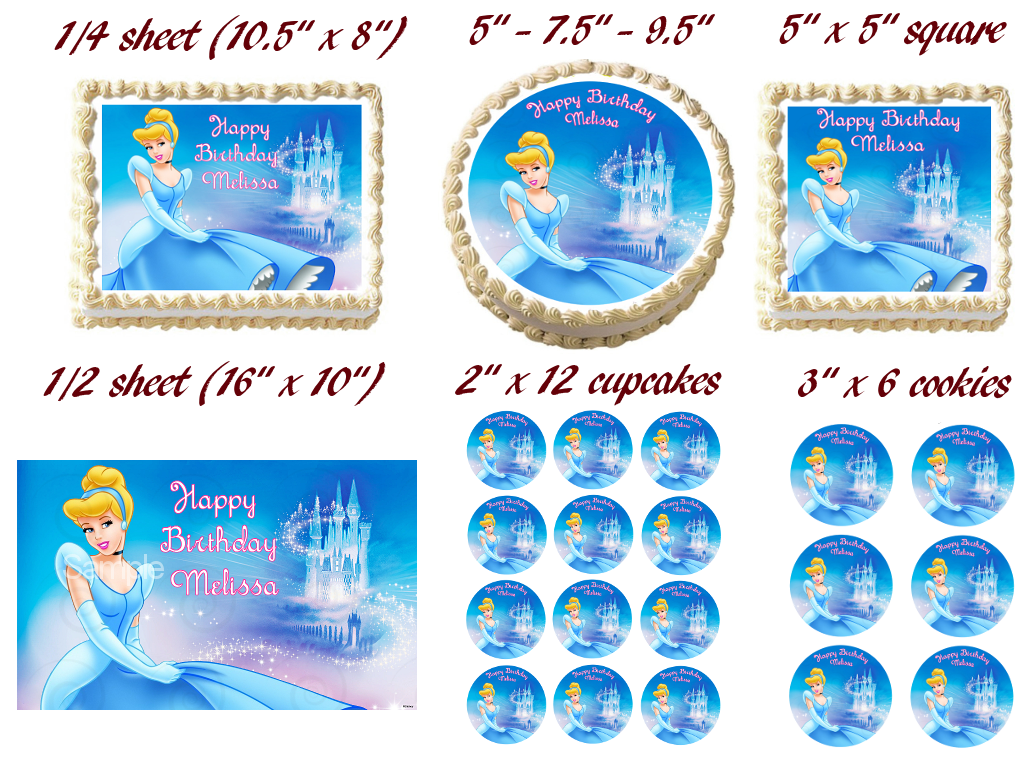 Cinderella Birthday Printables