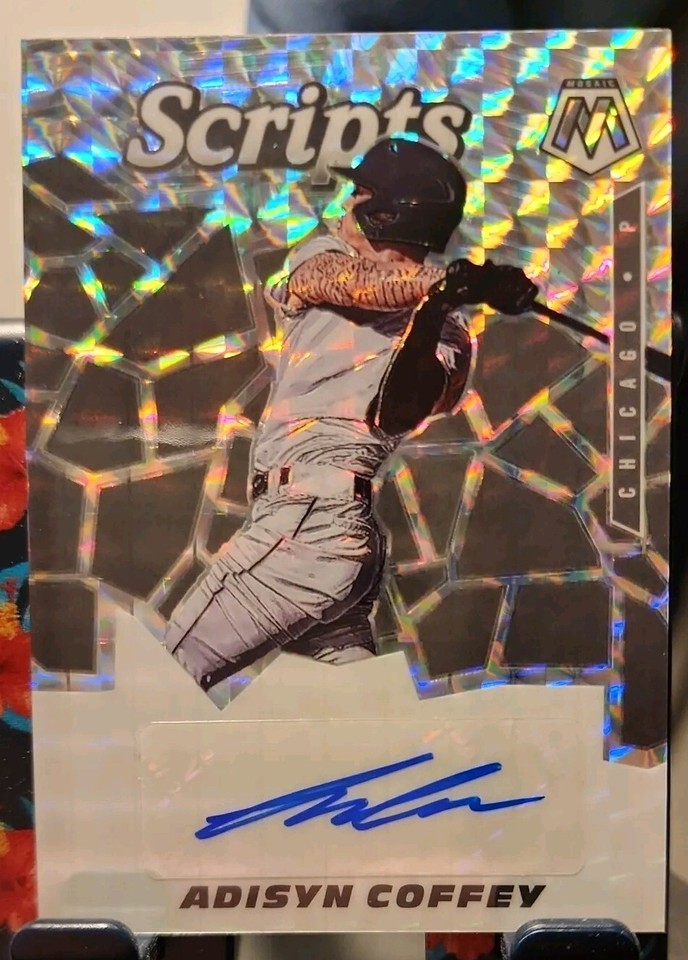 2021 Panini Mosaic Scripts ADISYN COFFEY PRIZM AUTO #SCR-AD CHICAGO ...