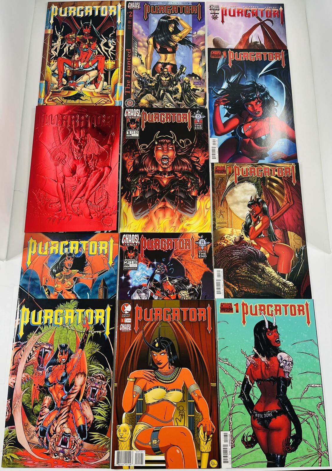 LOT OF 23 PURGATORI VAMPIRE MYTH #1-3 SET + 6 MINI SERIES + VARIANT 1: ...