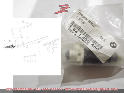 valvola iniezione originale Bmw K75 K100 LT RS RT 13641460450 | eBay