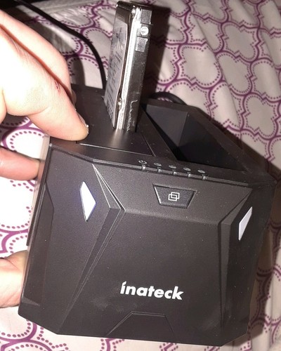 Inateck FD2005-BK-US FD2005 SATA Hard Drive Dual Bay Hard Drive Docking ...