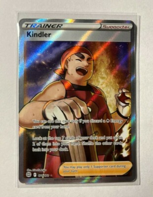 Kindler 170/172 Full Art Trainer Brilliant Stars Pokemon NM/M MINT Pack ...