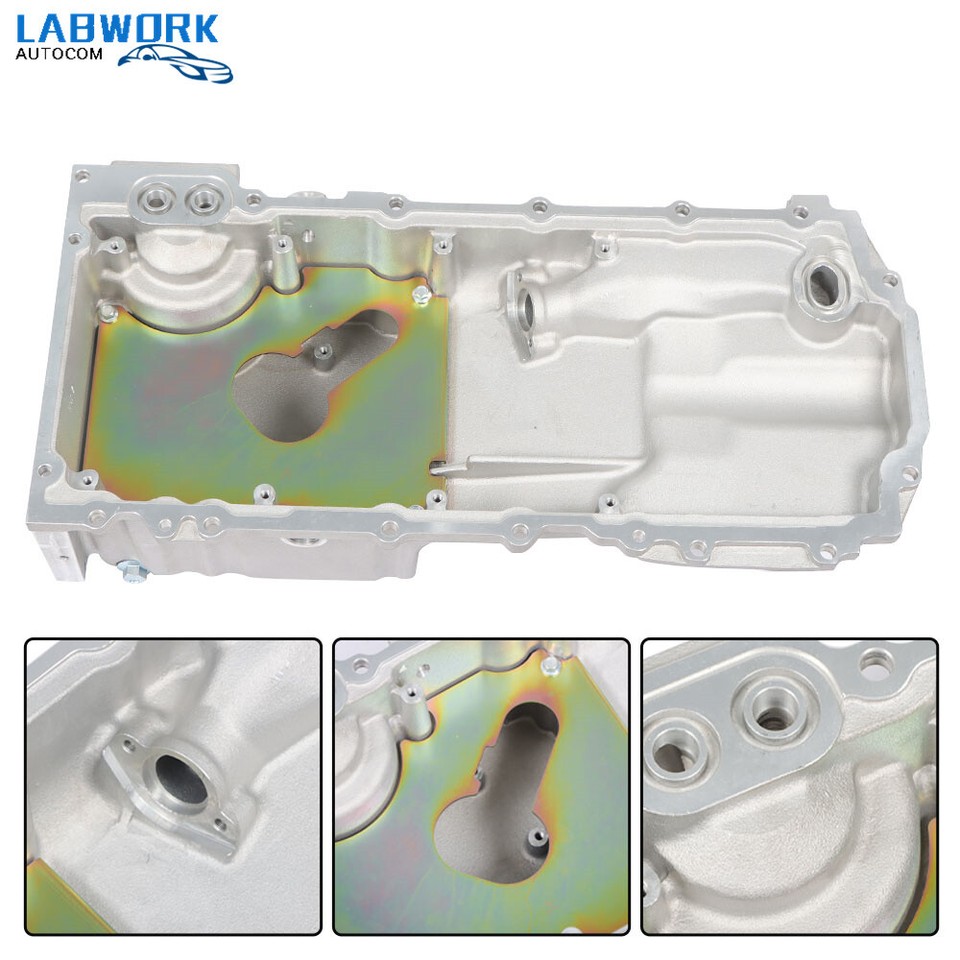 For LT Swap LT1 LT4 L83 L86 Retro-Fit Rear Sump Aluminum Oil Pan & Pick ...