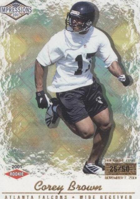 2001 Pacific Impressions - Corey Brown #146 Premiere Date /50 (RC) for ...