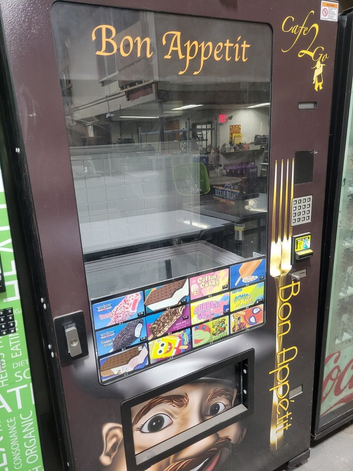 VE REVISION DOOR SNACK VENDING MACHINE, FASTCORP EVOLUTION ICE CREAM | eBay