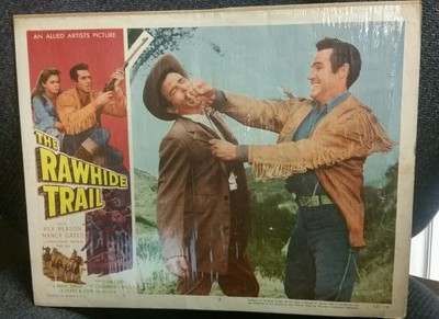 "The Rawhide Trail" (Sealed) 1958 poster starring Rex Reason & Nancy ...