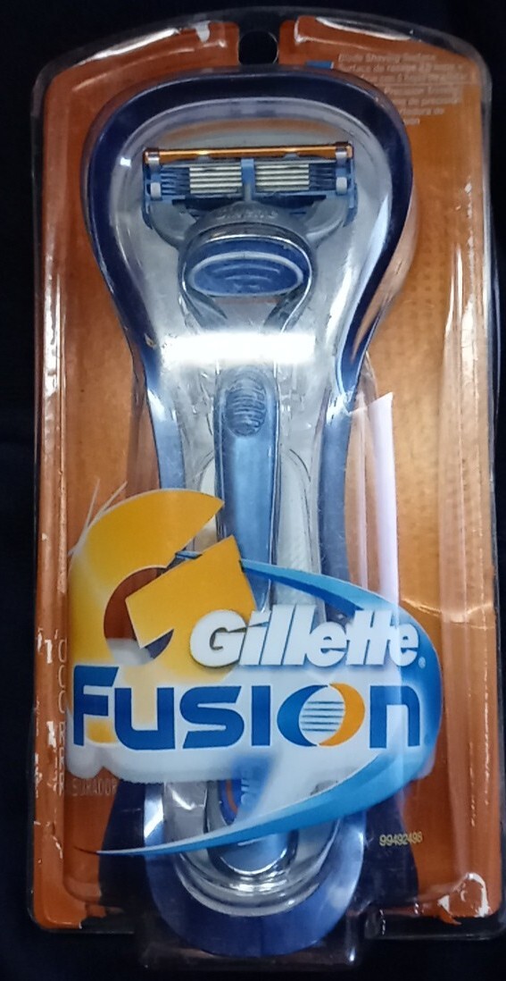 Gillette Fusion RAZOR HANDLE + 5 BLADE CARTRIDGE,PRECISION TRIMMER | eBay