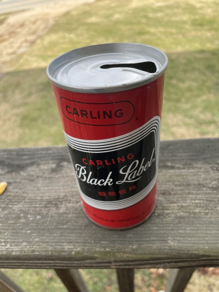 Carling Black Label Beer Zip Tab Top | eBay