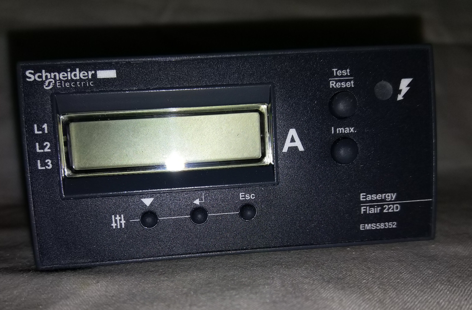 Schneider EMS58352 FLAIR 22D- LITHIUM DUAL POWERED DIN AMMETRIC FPI | eBay