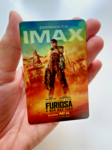 Movie Ticket Collectible Hard Card Theater FURIOSA : A MAD MAX SAGA ...