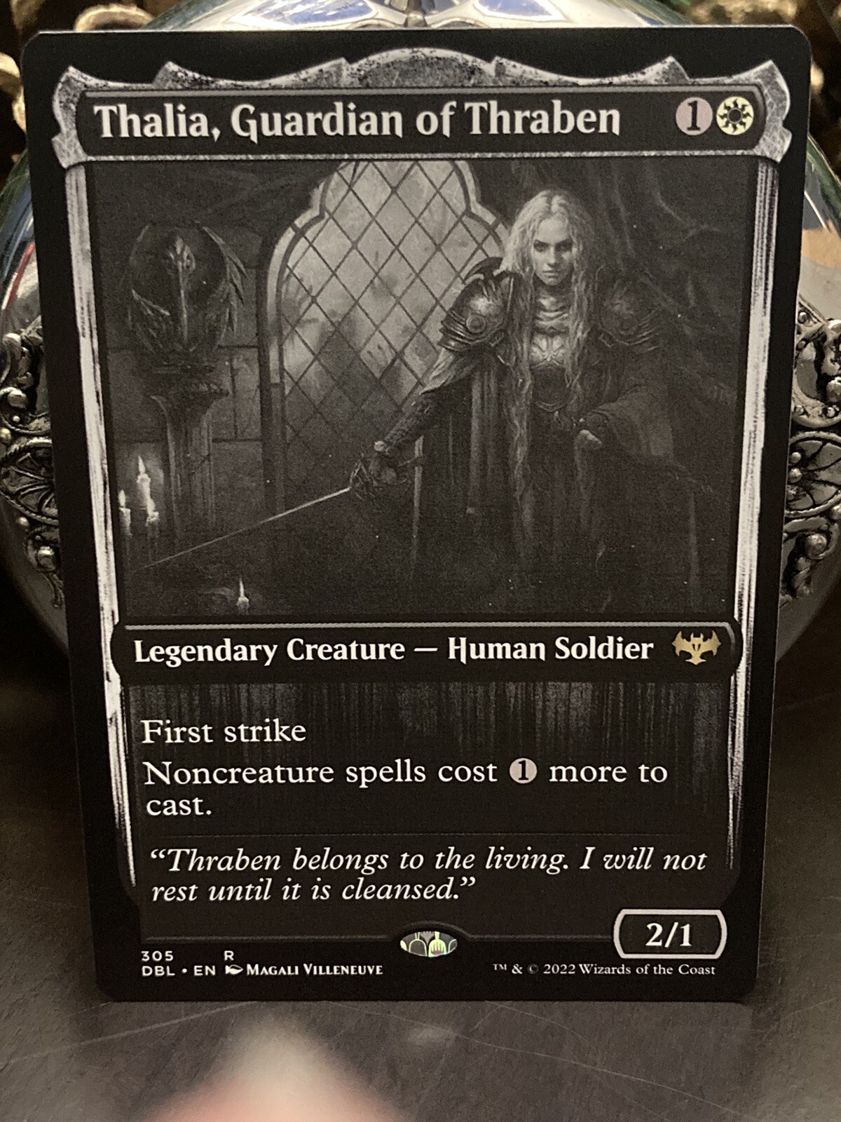 MTG Thalia, Guardian of Thraben Innistrad: Crimson Vow Rare NM Actual ...