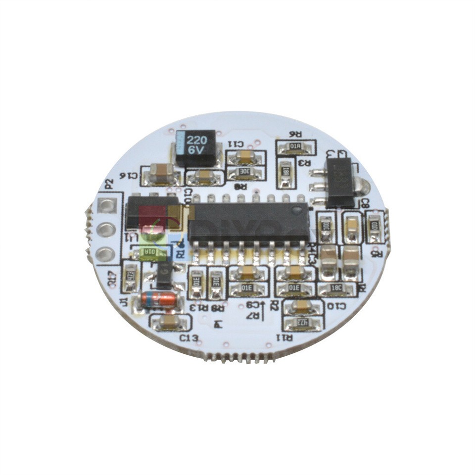 1PC LED Microwave Radar Sensor for 3-12W Spherical Lamp Smart Switch 3. ...