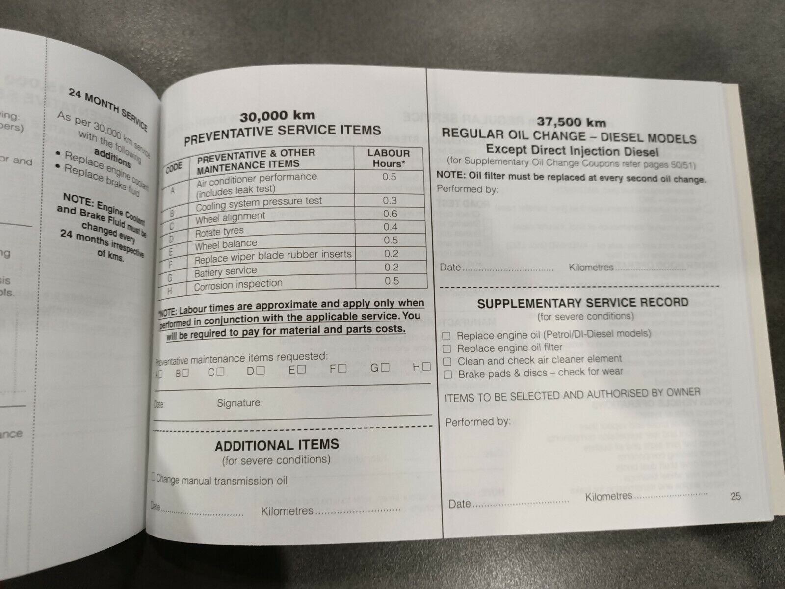 BRAND NEW GENUINE MITSUBISHI LANCER SERVICE LOG BOOK WARRANTY, HANDBOOK ...