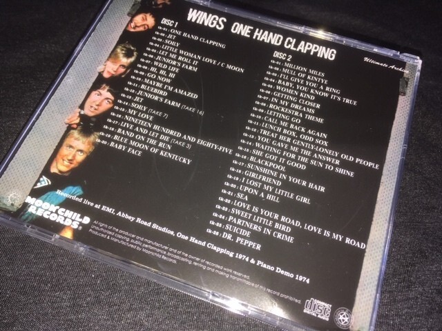 Wings - One Hand Clapping Ultimate Archive / Paul McCartney (2CD) | eBay