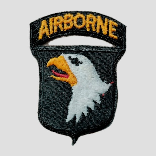 Rare Patch US 101st AIRBORNE Black Back - tab attaché WW2 - ORIGINAL | eBay