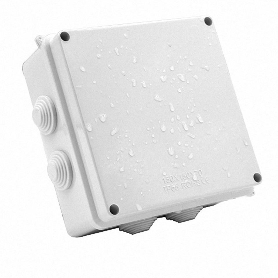Terminal Box Ceiling Rose Cable Junction Box 85x85x50mm Anti-corrosion ...