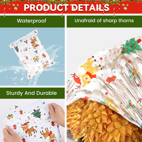 Christmas Poly Mailers Cute Holiday Shipping Bags Custom 6"x9" 10"x13 ...