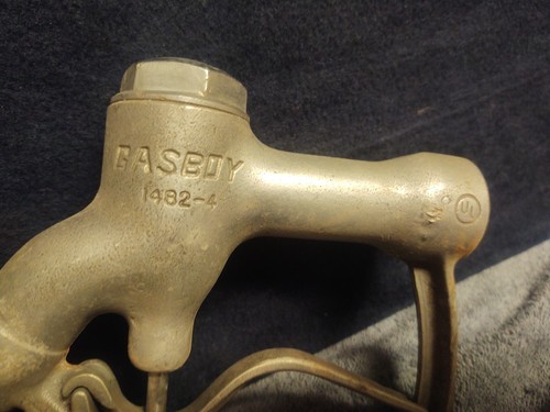 Vintage Aluminum Gasboy Gas Pump Handle Nozzle No. 1482-4 | eBay