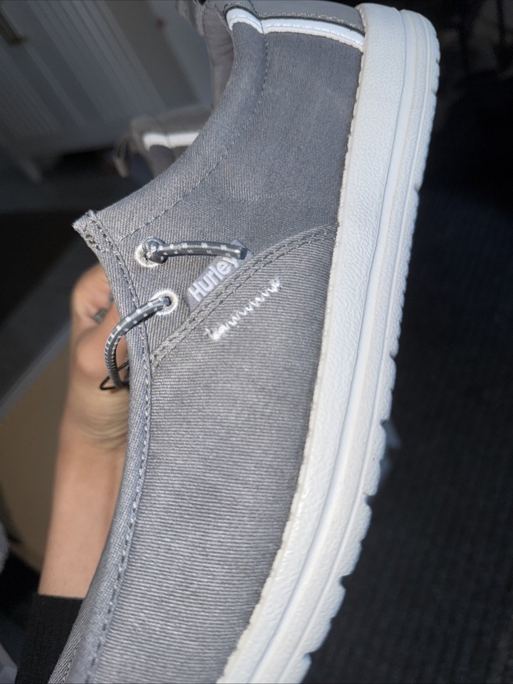 Hurley Laguna Men’s Casual Ultra-Lightweight Breathable Canvas Shoe ...