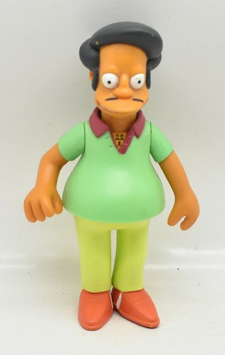 The Simpsons World of Springfield Pin Pal Apu 4.75" Action Figure ...