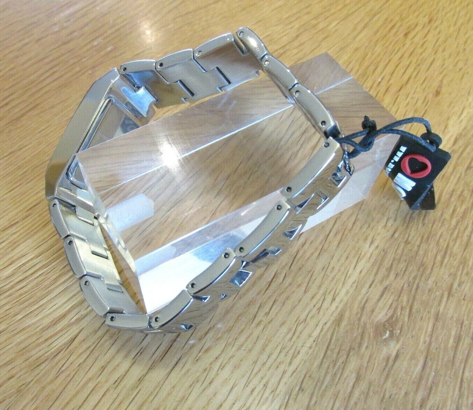 LADIES MORGAN DE TOI WATCH SILVER MIRROR DIAL STAINLESS STEEL BRACELET M1038S | eBay