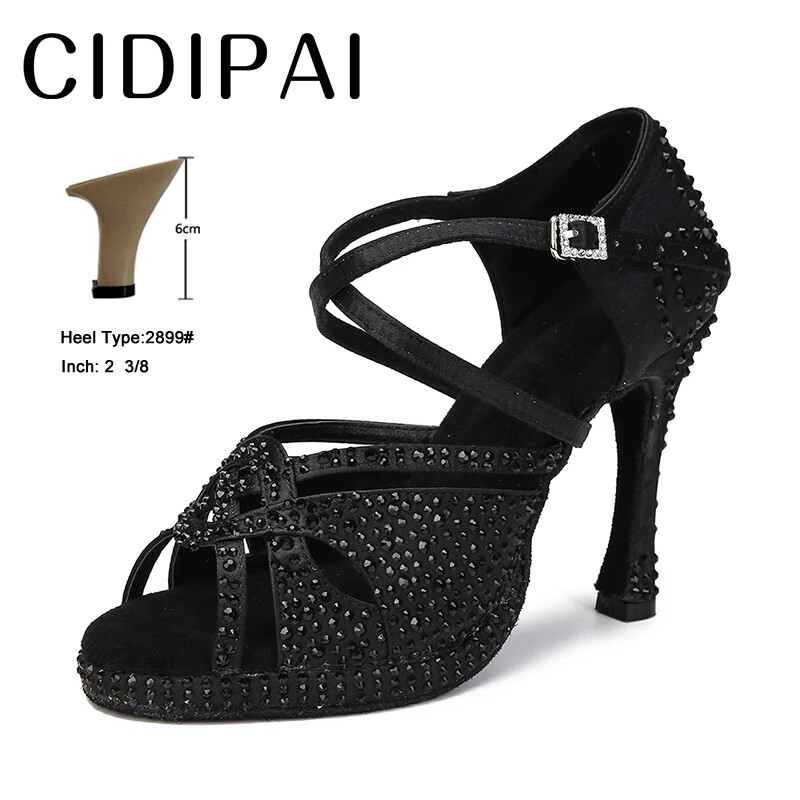 Women Ballroom Platform Latin Dance Shoes Girls Party Performance Shoes ...