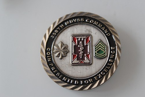 Operation Spartan Shield 358th Mdvss Command Challenge Coin | eBay