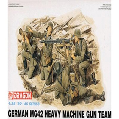 Dragon #6064 1/35 German MG42 heavy machine gun team | eBay