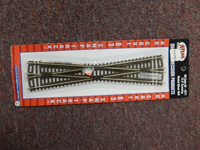 Atlas HO-scale Code 83 Nickel Silver Snap-Track 12.5-degree Crossing ...