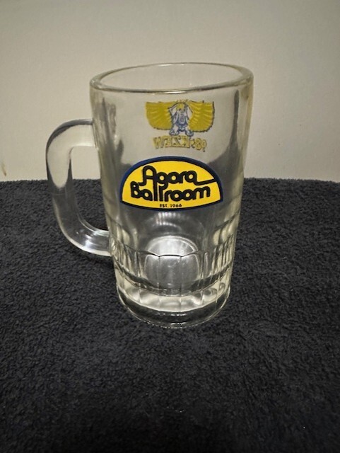 Vintage 1980s KZEW Agora Ballroom Glass Beer Mug | eBay