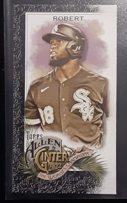 2022 Topps Allen and Ginter Mini Parallel Black Border #2 Luis Robert ...