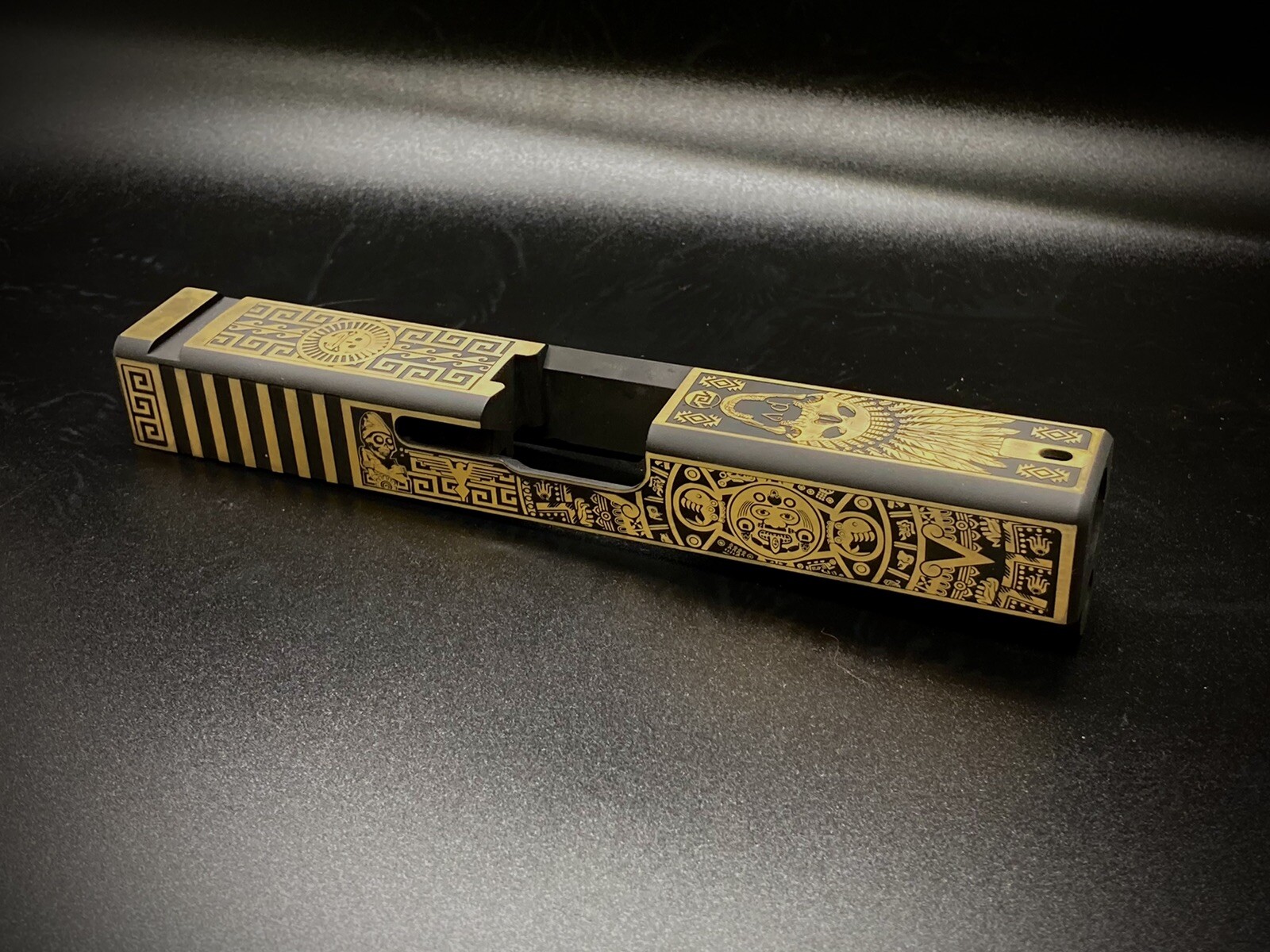 Custom Engraved Glock Slides