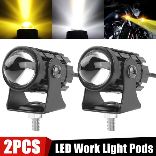 2x LED Work Light Bar Spot Pods Off Road Driving Auxiliary Fog Lamp ...