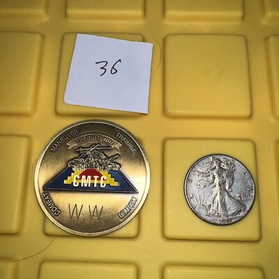 Combat Maneuver Training Center Challenge Coin | eBay