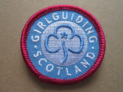 Girlguiding Scotland Girl Guides Cloth Patch Badge L5K D | eBay UK