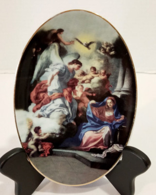 2004 Christmas Oval Plate Trinity Broadcasting Network 7 In TBN Limited ...