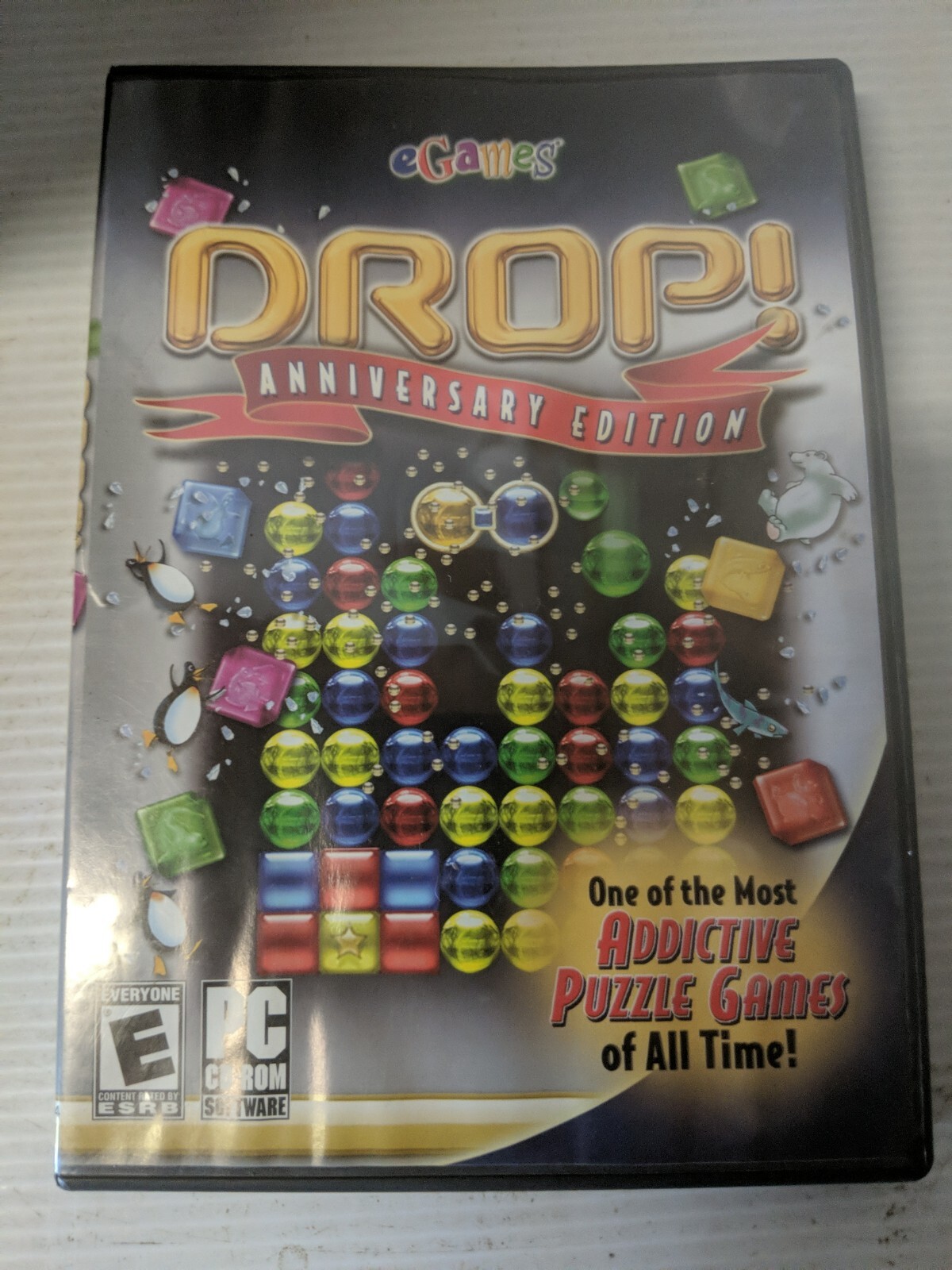 DROP Anniversary Edition PC CD-ROM eGames Nuclide Games no manual | eBay