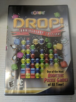 DROP Anniversary Edition PC CD-ROM eGames Nuclide Games no manual | eBay
