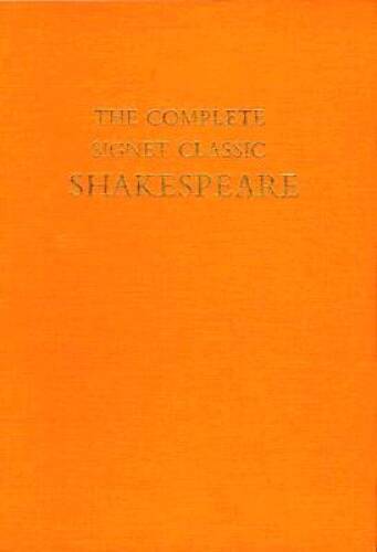 The Complete Signet Classic Shakespeare - Hardcover - ACCEPTABLE ...
