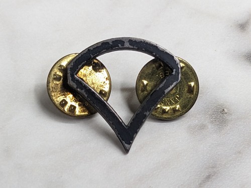 US Army Private First Class E3 Black Subdued Metal Rank Insignia Pin ...