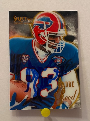 NFL HOF Andre Reed autograph football card | eBay