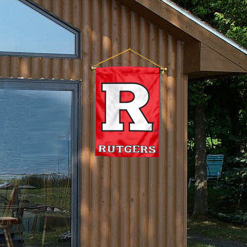 Rutgers Scarlet Knights R University College House Flag | eBay