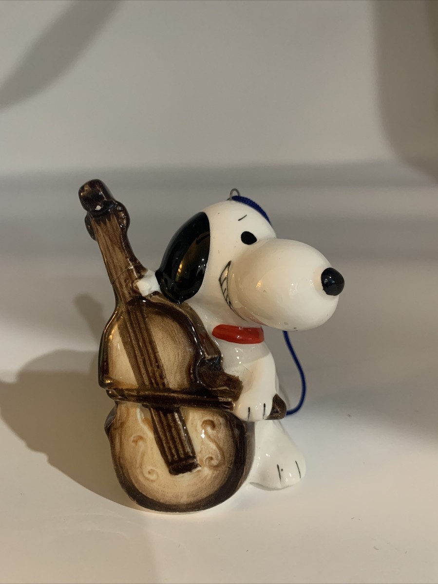 Snoopy With A Bass
