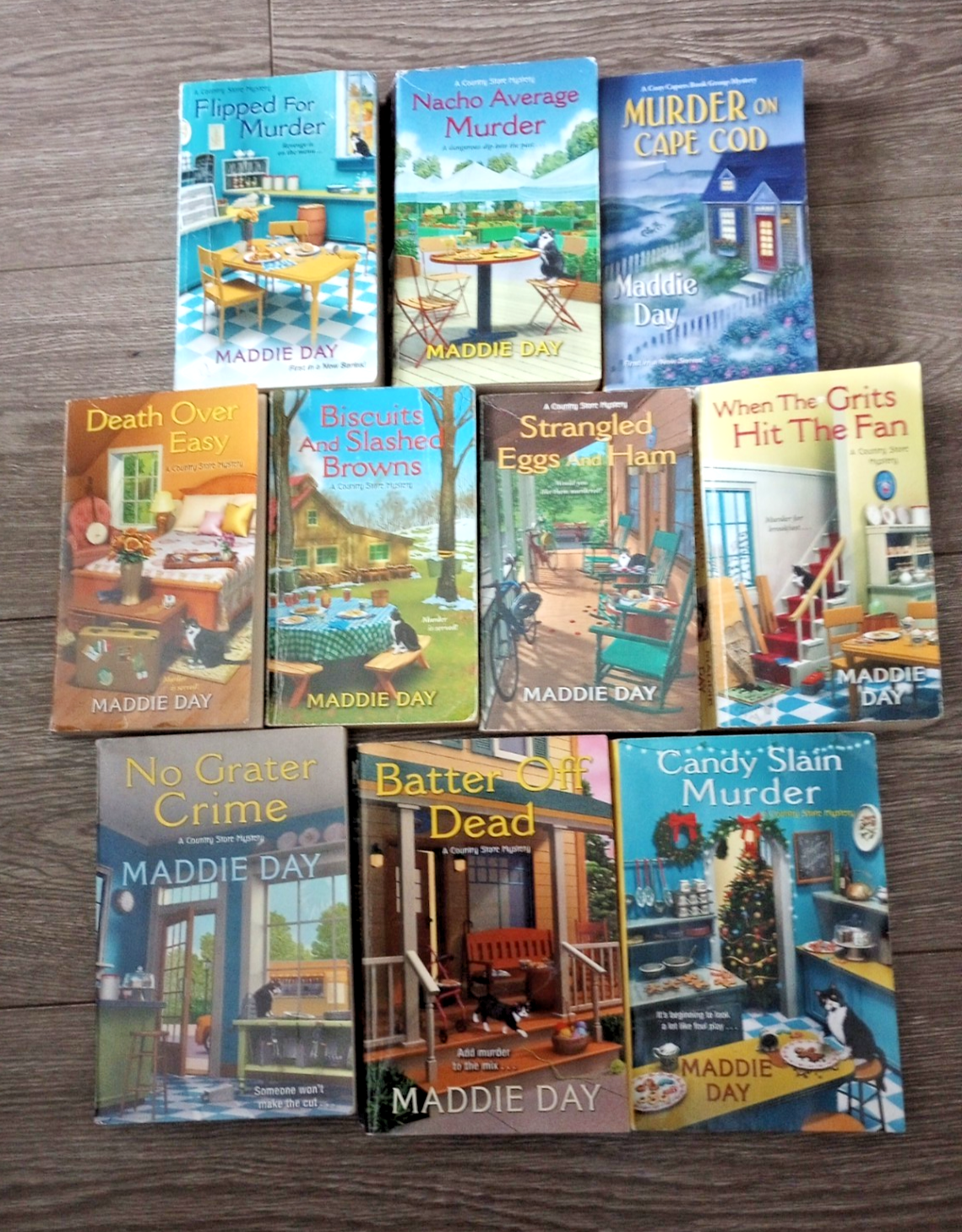 Lot of 10 Books by Maddie Day A Country Store Mystery | eBay