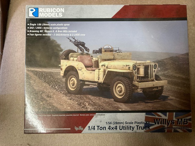 Rubicon Bolt Action Willy's MB commonwealth 1/4 ton 4x4 Utility Truck ...
